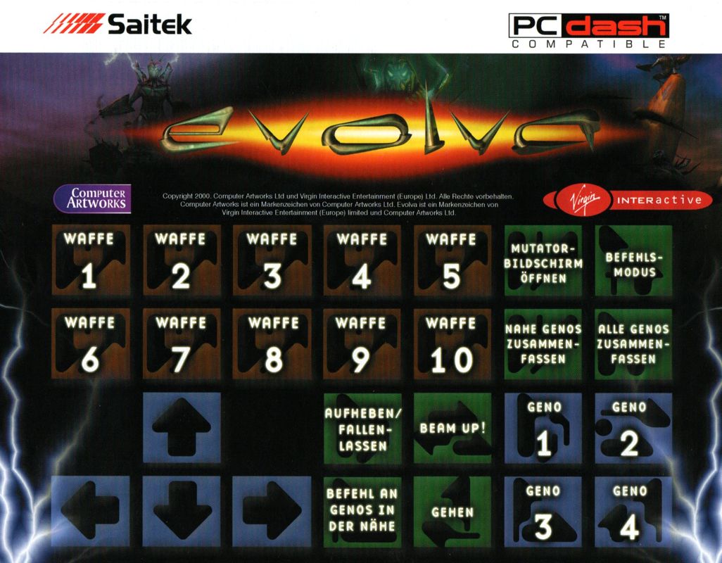 Evolva cover or packaging material - MobyGames