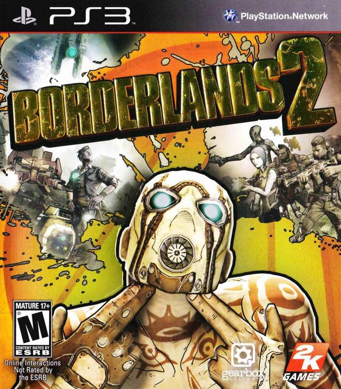 Borderlands 2 cover or packaging material - MobyGames