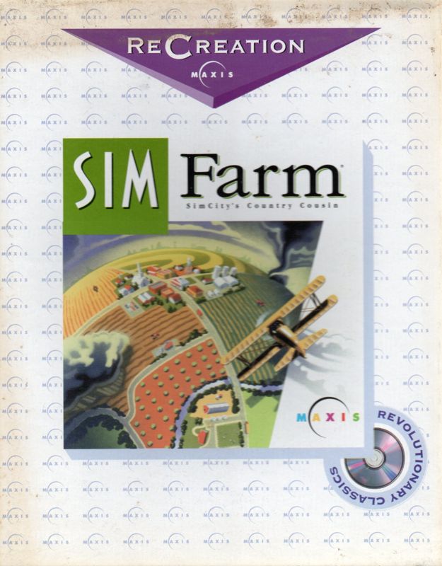 Sim Farm cover or packaging material - MobyGames