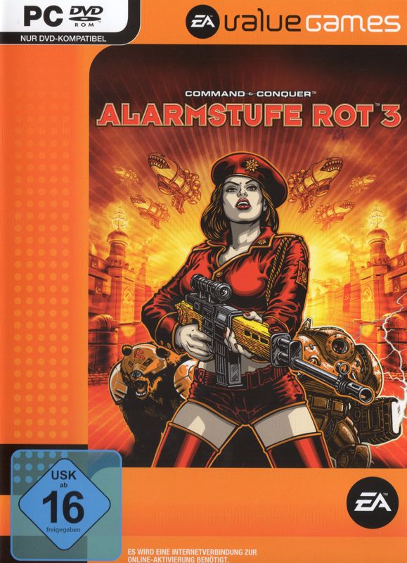Command & Conquer: Red Alert 3 cover or packaging material - MobyGames