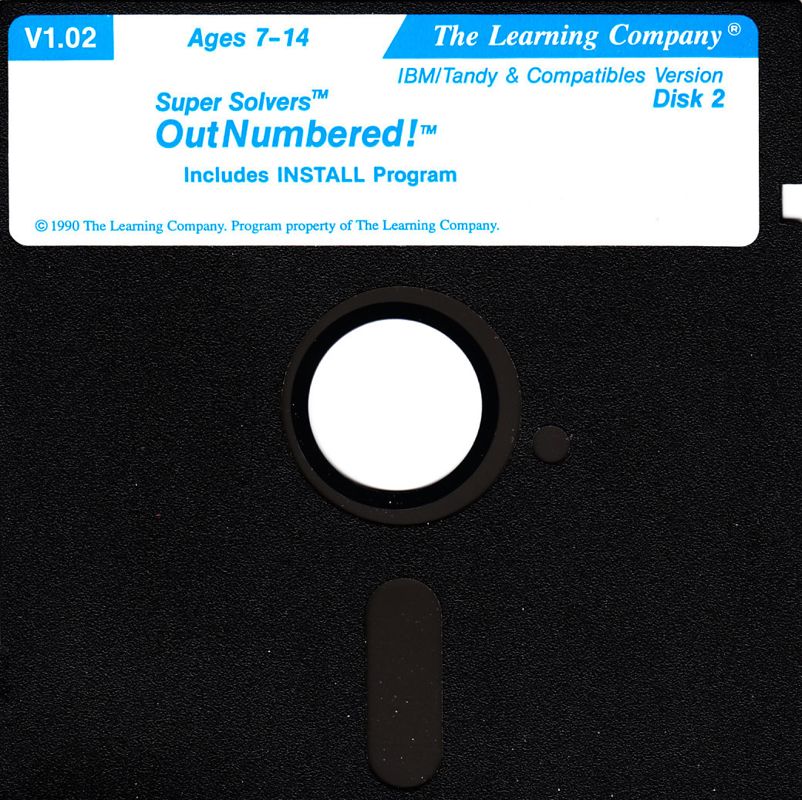 Super Solvers: OutNumbered! cover or packaging material - MobyGames