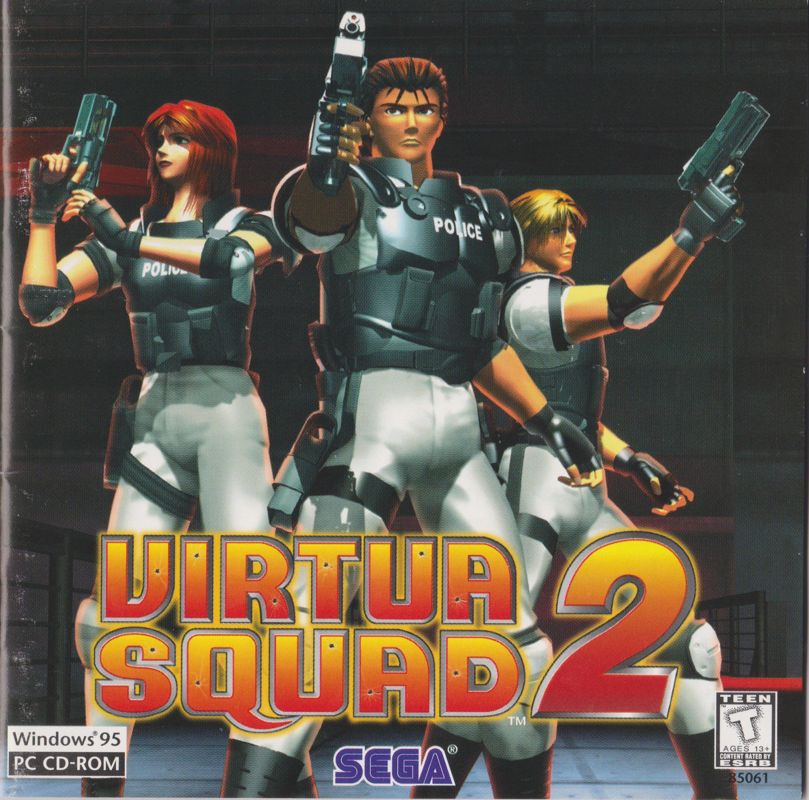 Virtua Cop 2 cover or packaging material - MobyGames