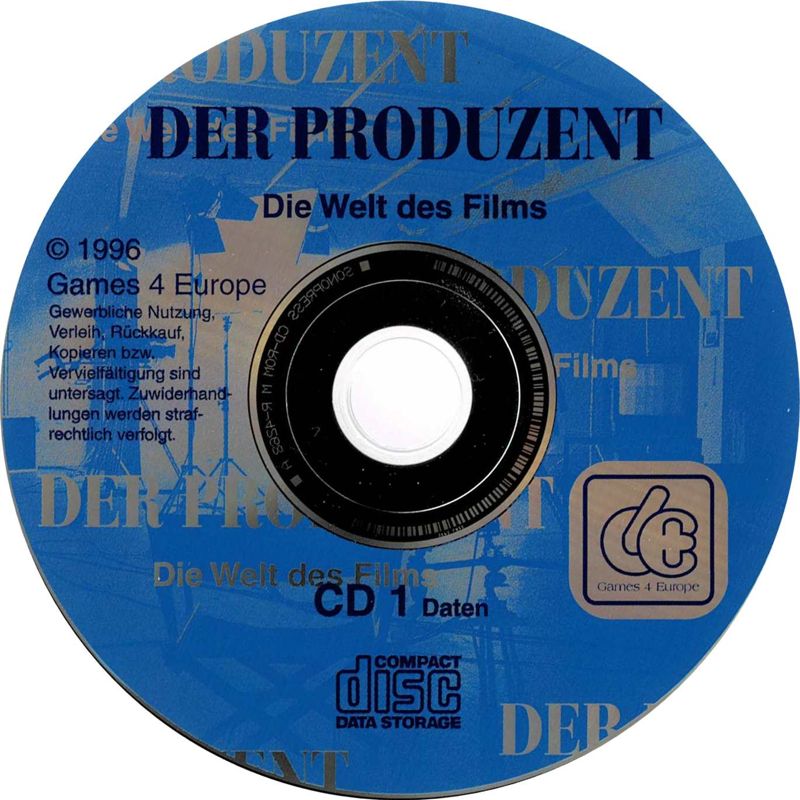 Der Produzent: Die Welt des Films cover or packaging material - MobyGames