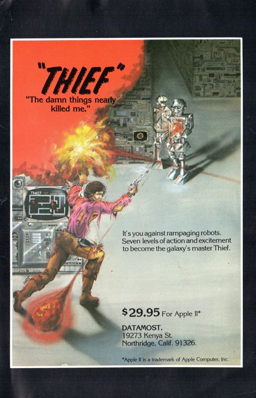 Thief (1981) - MobyGames