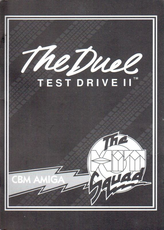 The Duel: Test Drive II cover or packaging material - MobyGames