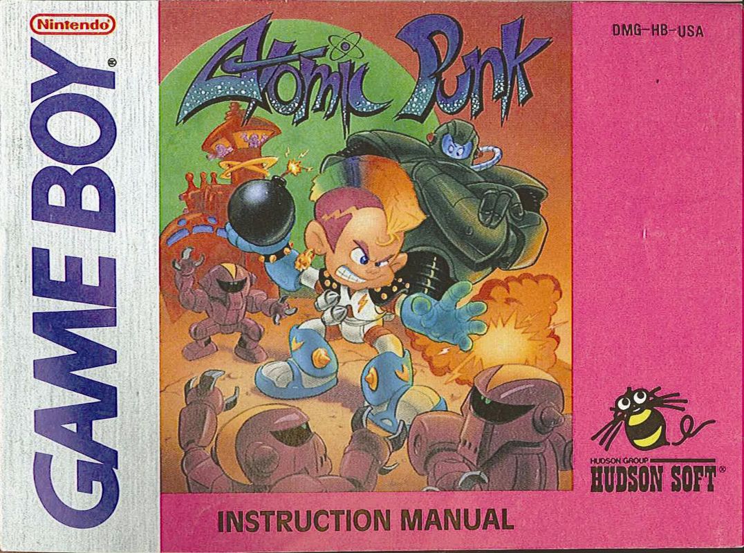 Atomic Punk cover or packaging material - MobyGames