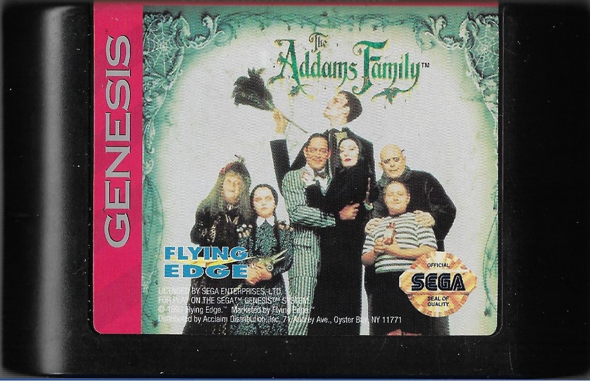 The Addams Family cover or packaging material - MobyGames