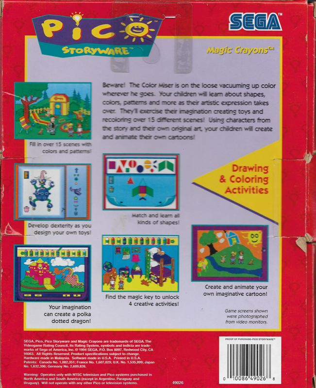 Magic Crayons cover or packaging material - MobyGames