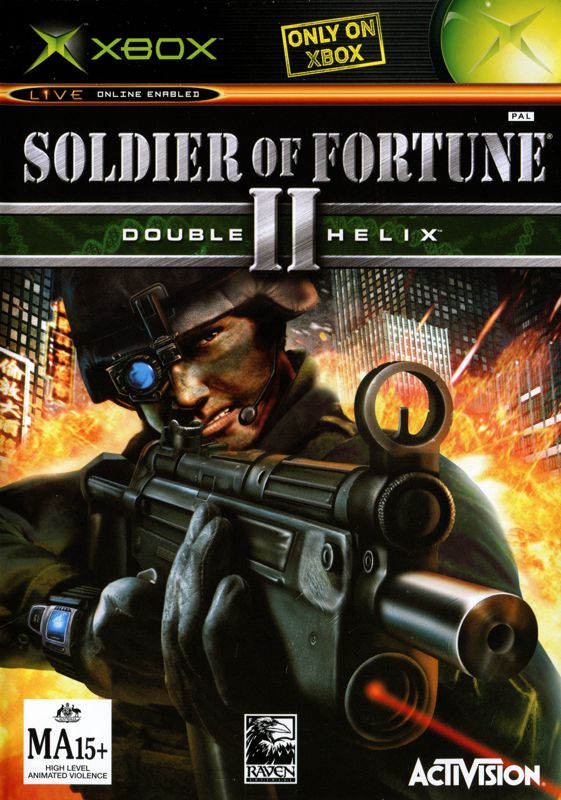 Soldier of Fortune II: Double Helix cover or packaging material - MobyGames