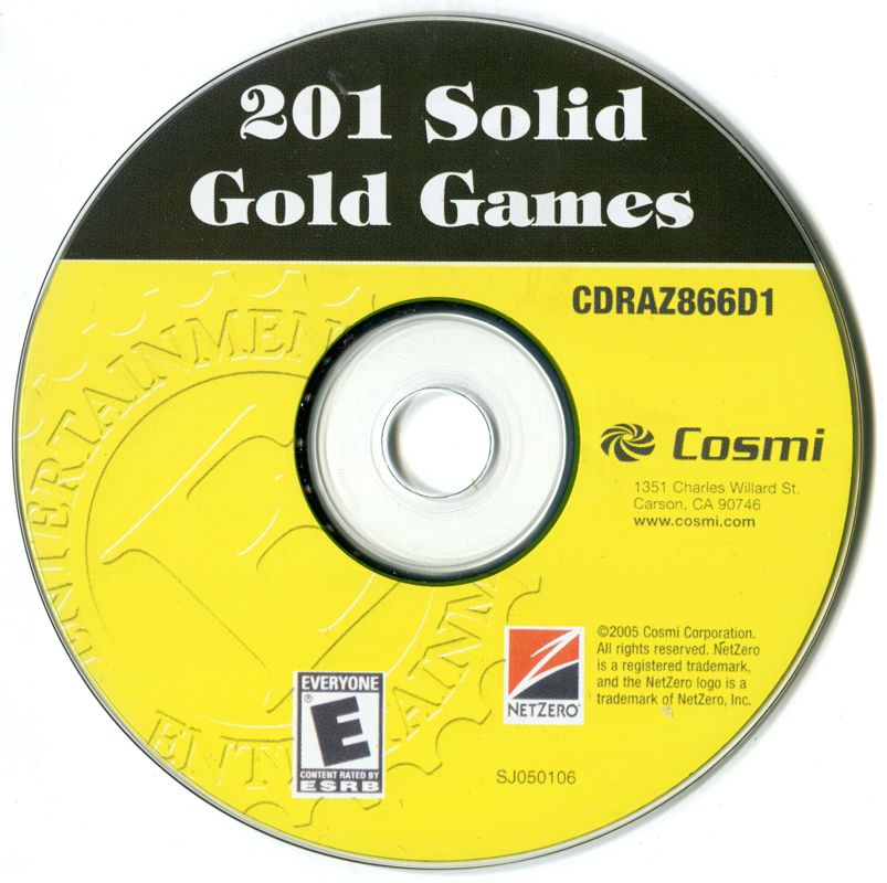 201 Solid Gold Games cover or packaging material - MobyGames