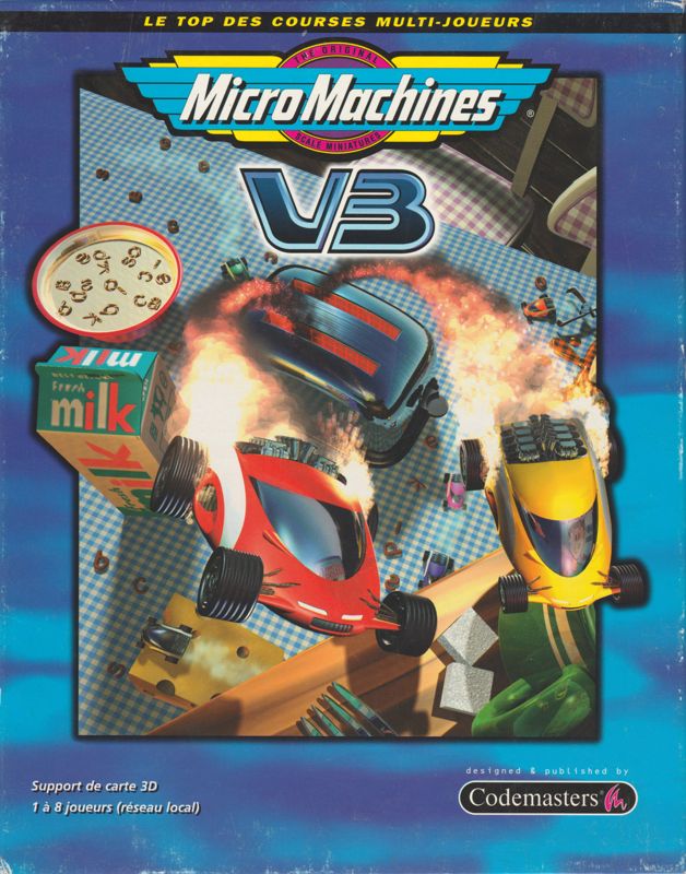 Micro Machines V3 cover or packaging material - MobyGames