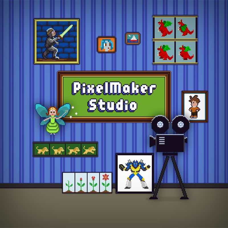 PixelMaker Studio cover or packaging material - MobyGames