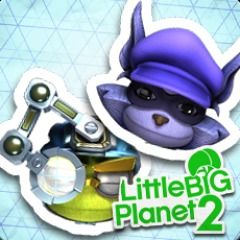 LittleBigPlanet 2: PlayStation Move Heroes Sly Raccoon and Bentley ...