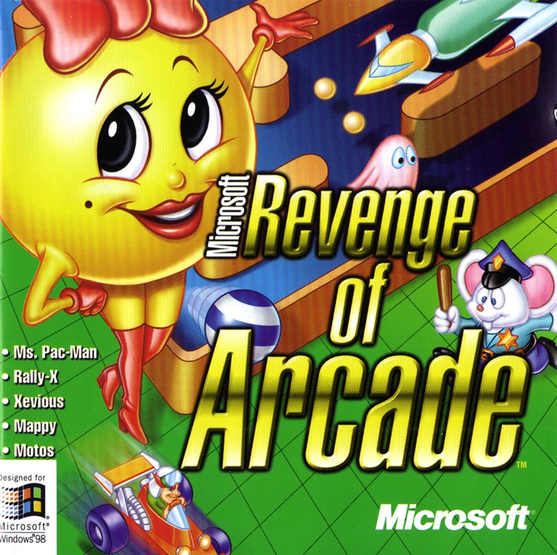 Microsoft Revenge of Arcade cover or packaging material - MobyGames