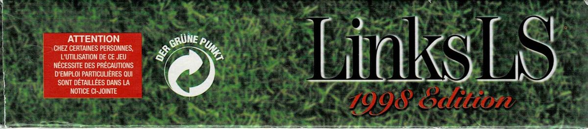 Links LS: 1998 Edition cover or packaging material - MobyGames