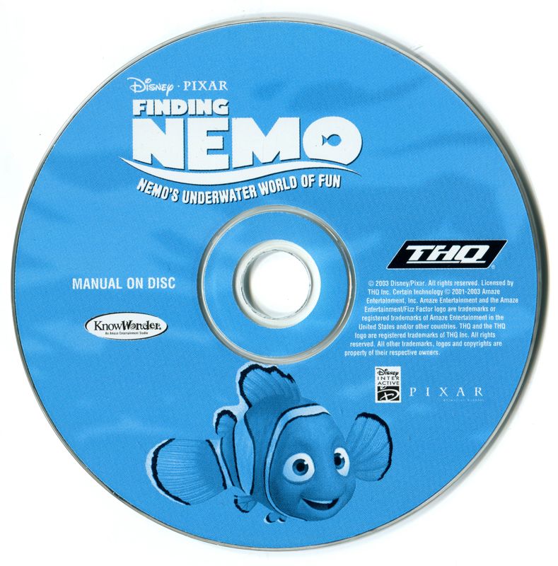 Disney•Pixar Finding Nemo: Nemo's Underwater World of Fun cover or ...