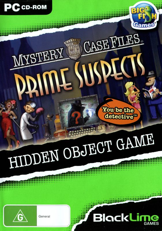 Mystery Case Files: Prime Suspects cover or packaging material - MobyGames