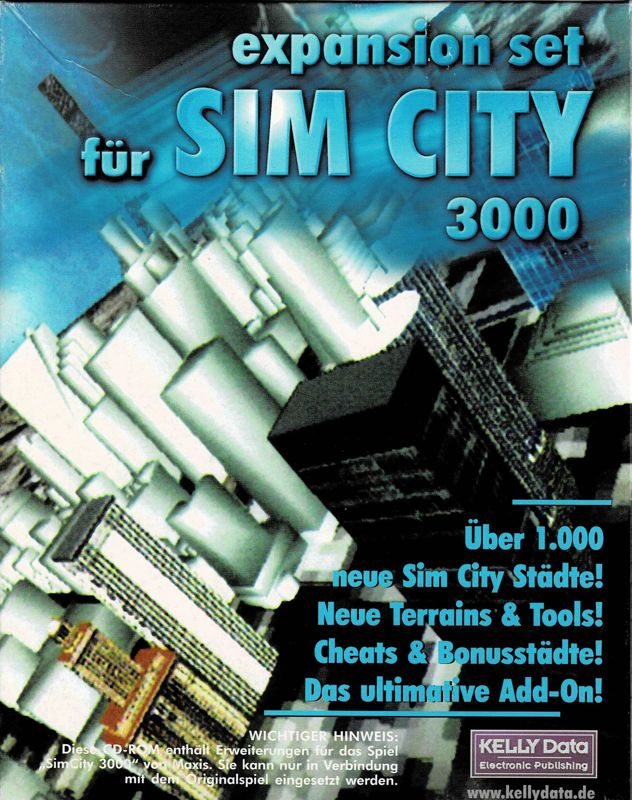 Expansion Set für Sim City 3000 (1999) - MobyGames