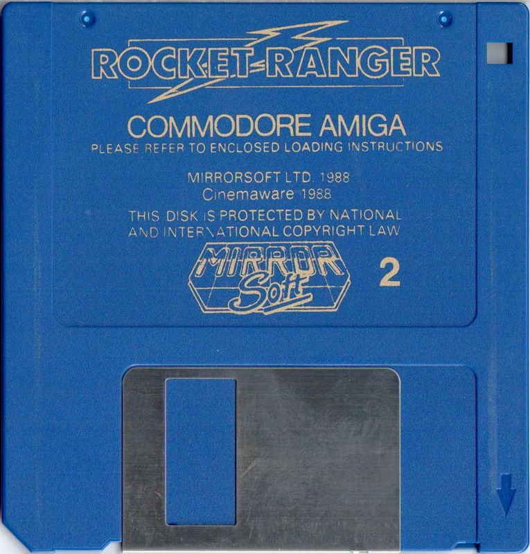 Rocket Ranger cover or packaging material - MobyGames