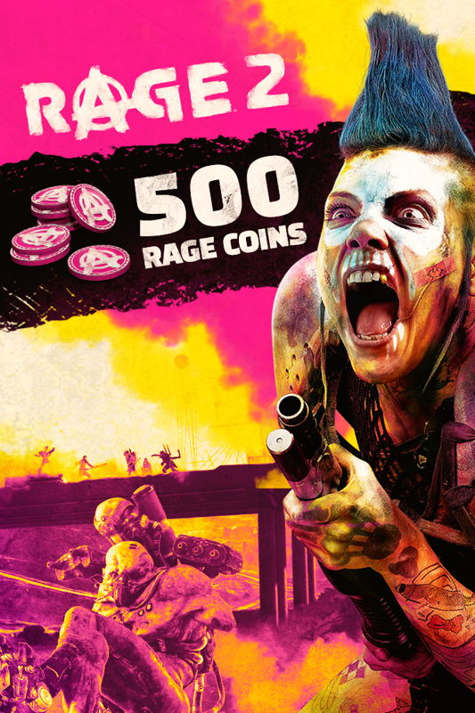 Rage 2: 500 RAGE Coins cover or packaging material - MobyGames