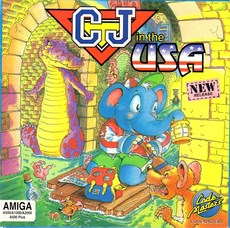 CJ in the USA cover or packaging material - MobyGames