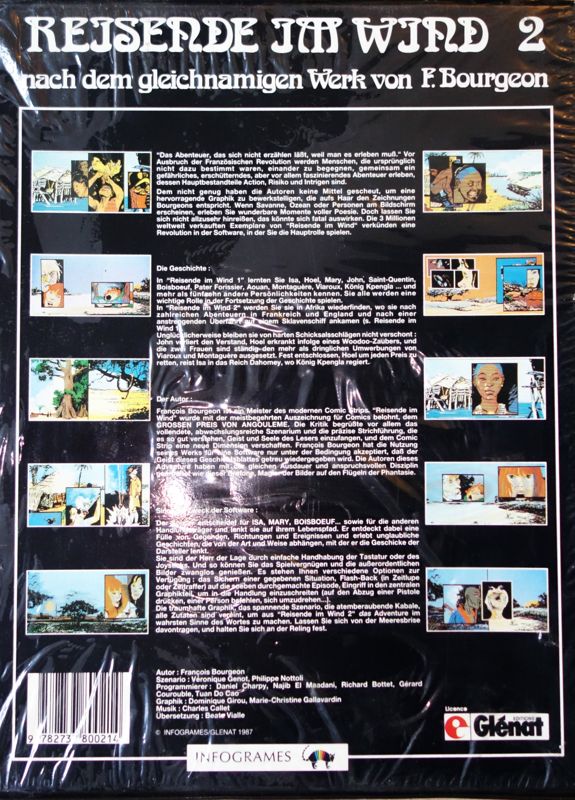 Passengers on the Wind II cover or packaging material - MobyGames