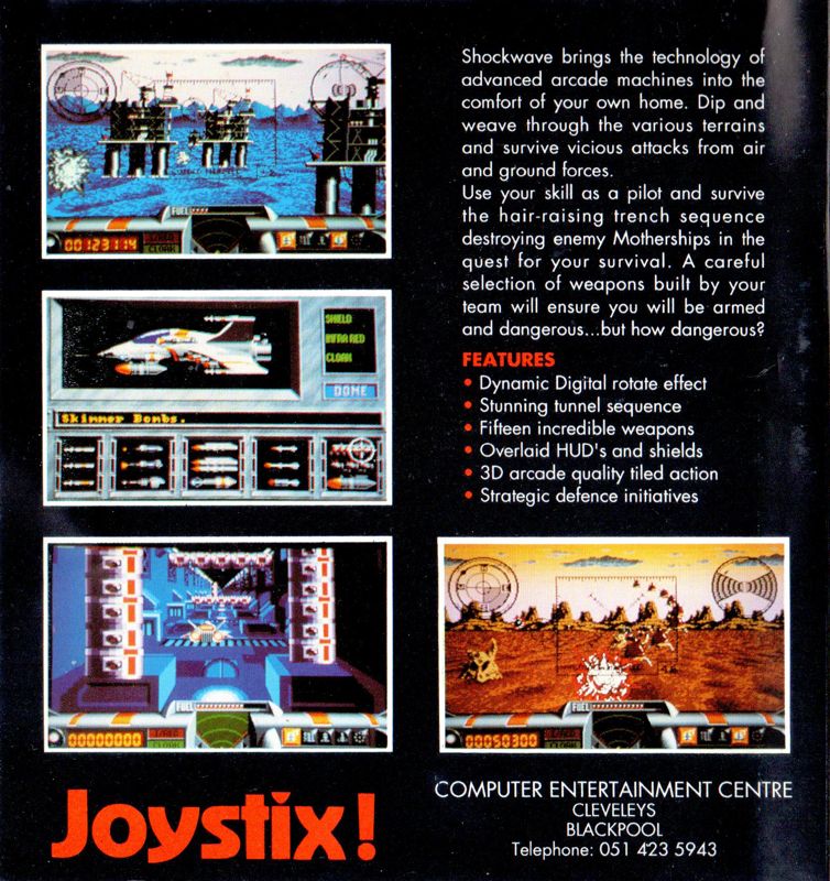 ShockWave cover or packaging material - MobyGames