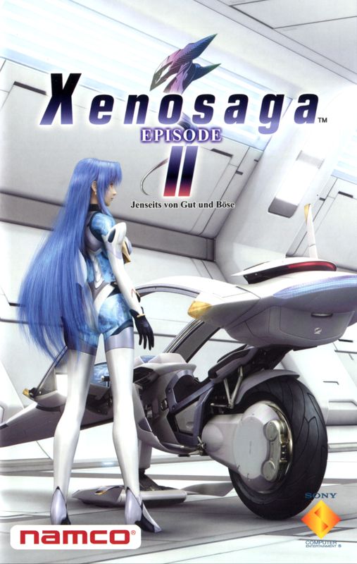 Xenosaga: Episode II - Jenseits von Gut und Böse cover or packaging ...