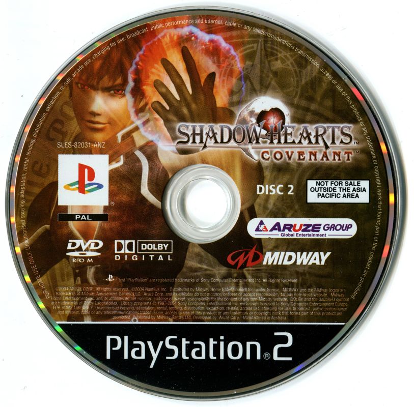 Shadow Hearts: Covenant cover or packaging material - MobyGames