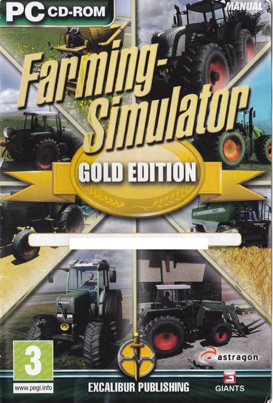 Farming Simulator 2009 cover or packaging material - MobyGames