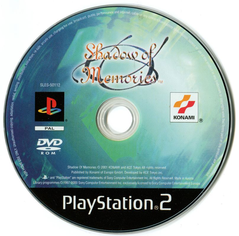 Shadow of Destiny cover or packaging material - MobyGames