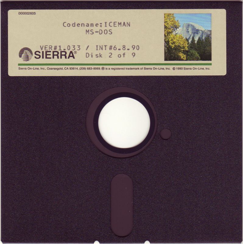 Code-Name: Iceman cover or packaging material - MobyGames