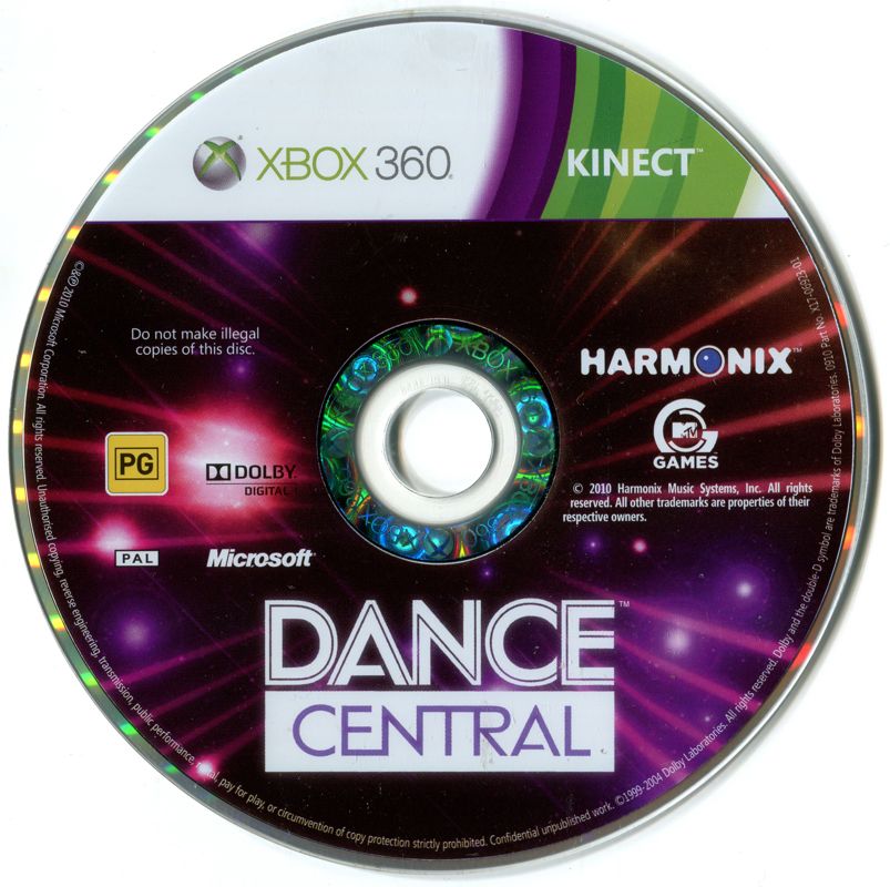 Dance Central cover or packaging material - MobyGames