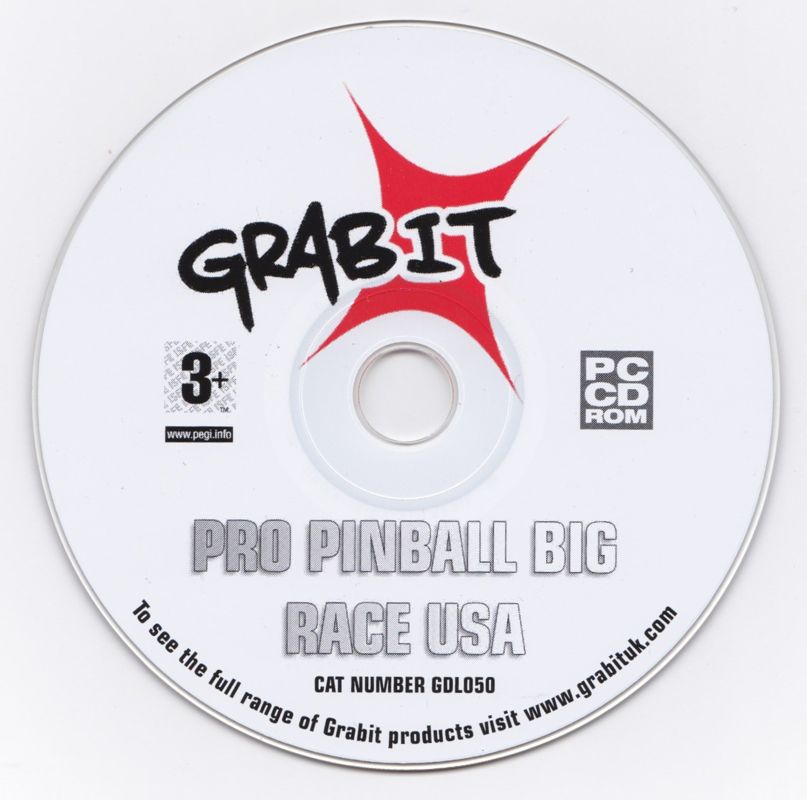 Pro Pinball: Big Race USA cover or packaging material - MobyGames