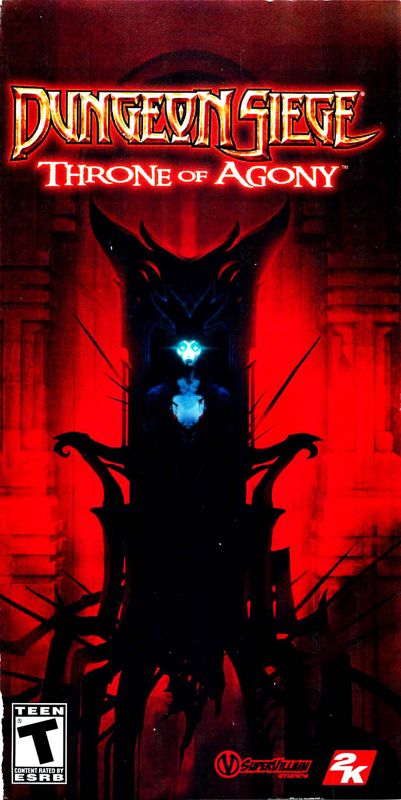 Dungeon Siege: Throne of Agony cover or packaging material - MobyGames