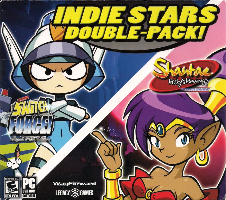 Indie Stars Double-Pack cover or packaging material - MobyGames