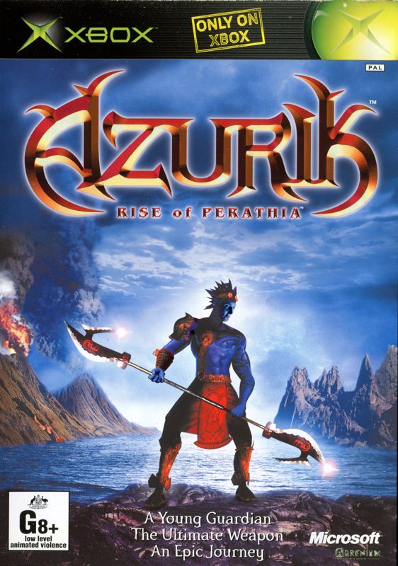 Azurik: Rise of Perathia cover or packaging material - MobyGames
