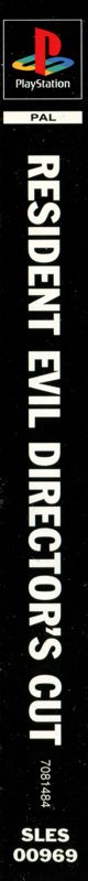Resident Evil: Director's Cut cover or packaging material - MobyGames