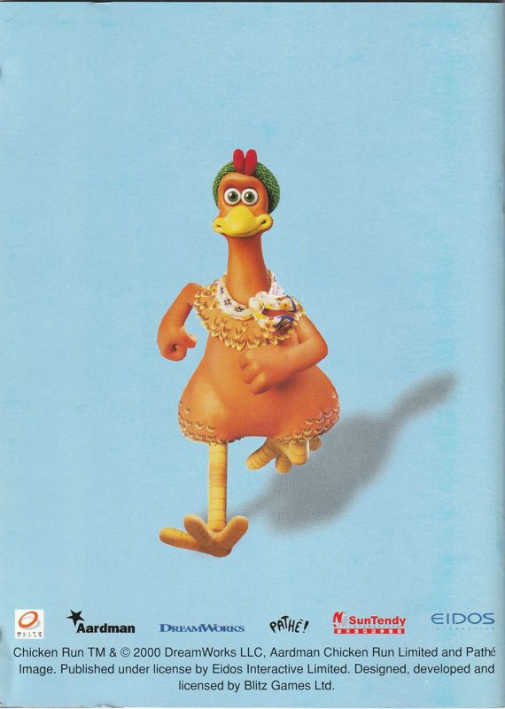 Chicken Run cover or packaging material - MobyGames
