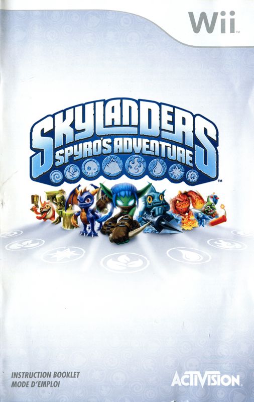 Skylanders: Spyro's Adventure - Spyro cover or packaging material ...