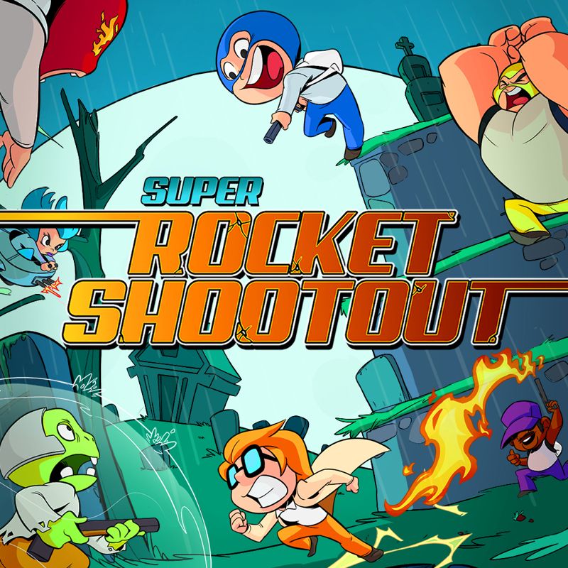 Super Rocket Shootout cover or packaging material - MobyGames
