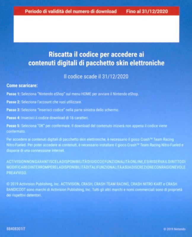 CTR: Crash Team Racing - Nitro-Fueled cover or packaging material ...