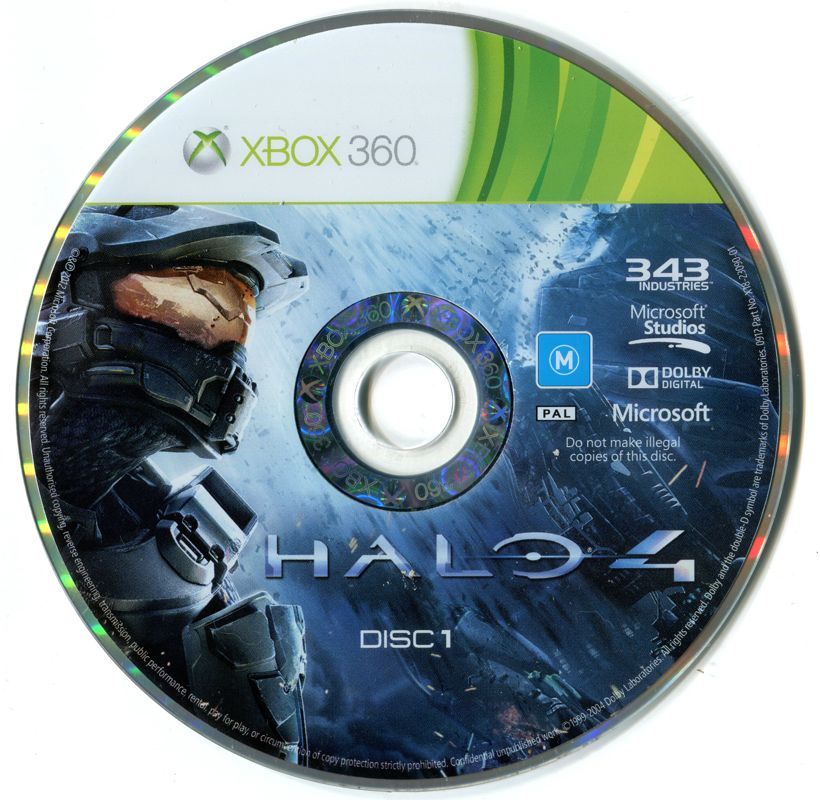 Halo 4 cover or packaging material - MobyGames
