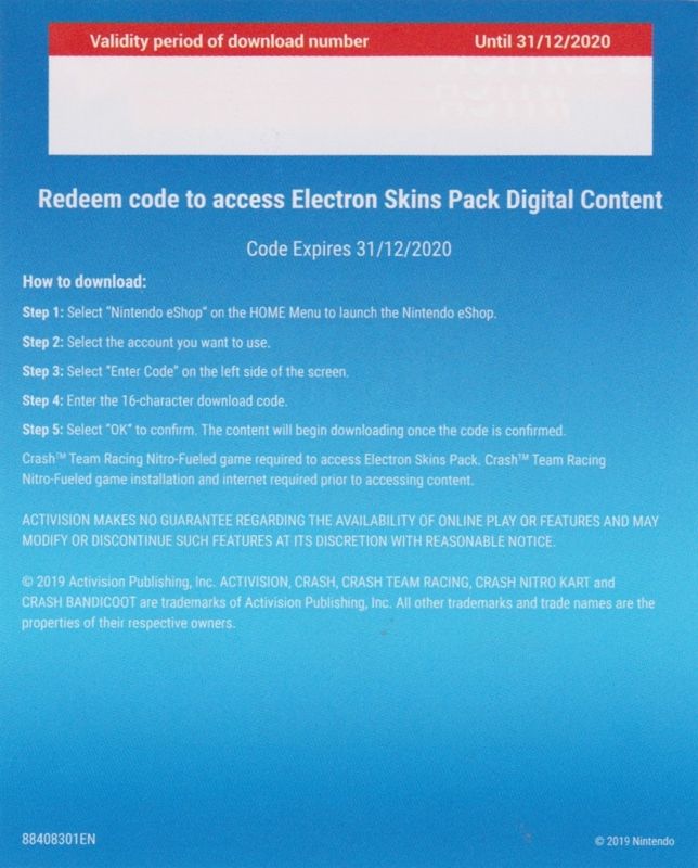 CTR: Crash Team Racing - Nitro-Fueled cover or packaging material ...