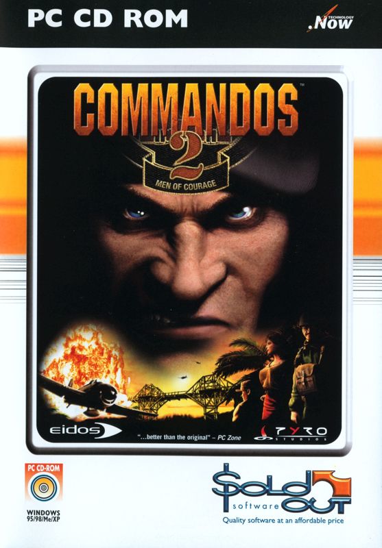 Commandos 2: Men of Courage cover or packaging material - MobyGames