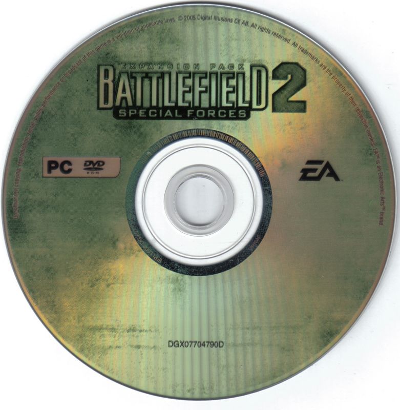 Battlefield 2: Special Forces cover or packaging material - MobyGames