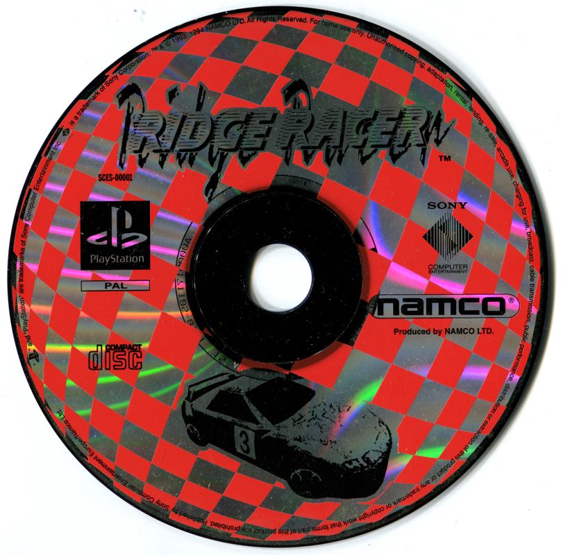 Ridge Racer cover or packaging material - MobyGames