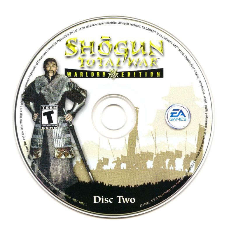 Shogun: Total War - Warlord Edition cover or packaging material - MobyGames