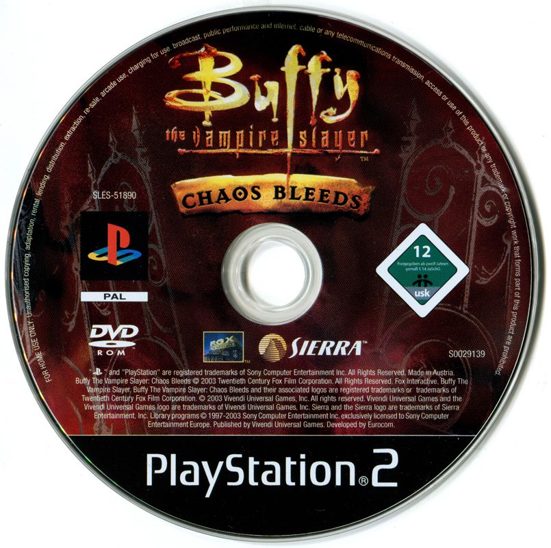 Buffy the Vampire Slayer: Chaos Bleeds cover or packaging material ...
