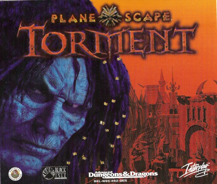 Planescape: Torment cover or packaging material - MobyGames
